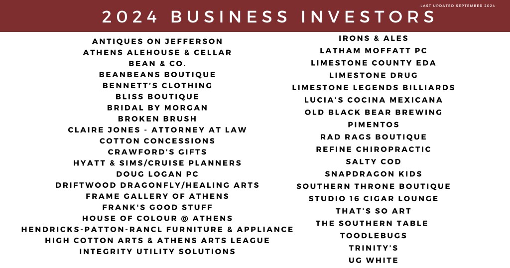 Athens Main Street The Heart & Spirit of Limestone County